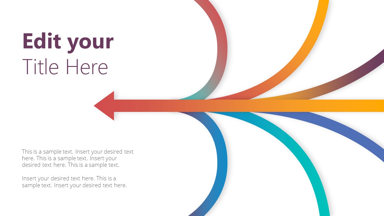 Arrows Slides PowerPoint Template - SlideModel