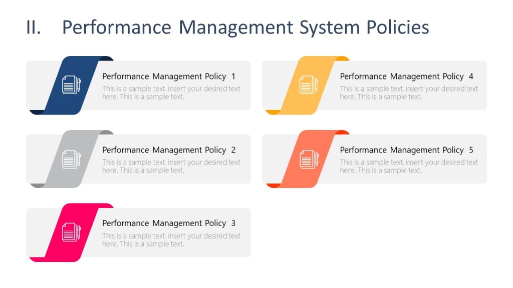 Performance Management System Policies PowerPoint - SlideModel
