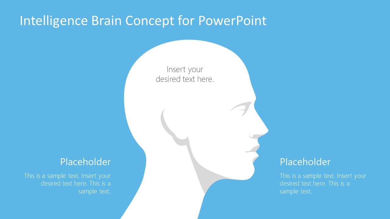Intelligent Brain Concept PowerPoint Template - SlideModel
