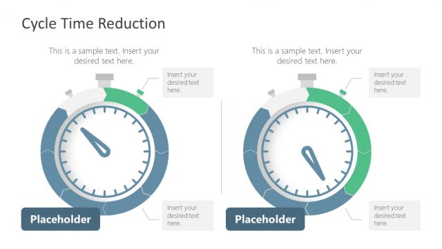Stopwatch Cycle Time Reduction Template - SlideModel