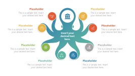 8 Tentacles Octopus Diagram PowerPoint - SlideModel
