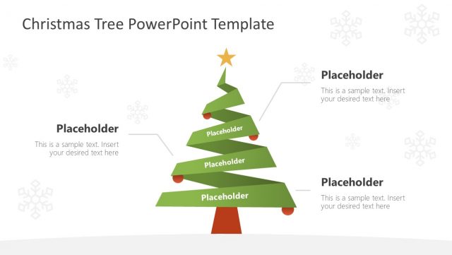 Christmas Tree PowerPoint Slide - SlideModel