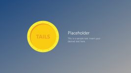 Flip a Coin Tails PowerPoint Template - SlideModel