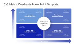 2x2 Matrix PowerPoint Diagram Template - SlideModel