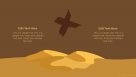 Treasure Hunt Theme Desert View Template - SlideModel
