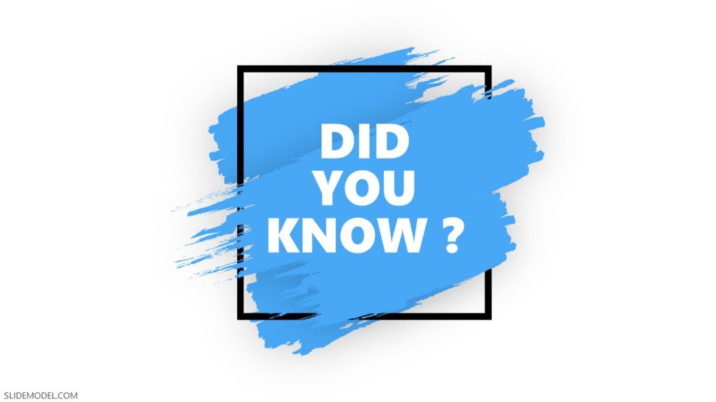 Brush Stroke PowerPoint Did You Know - SlideModel