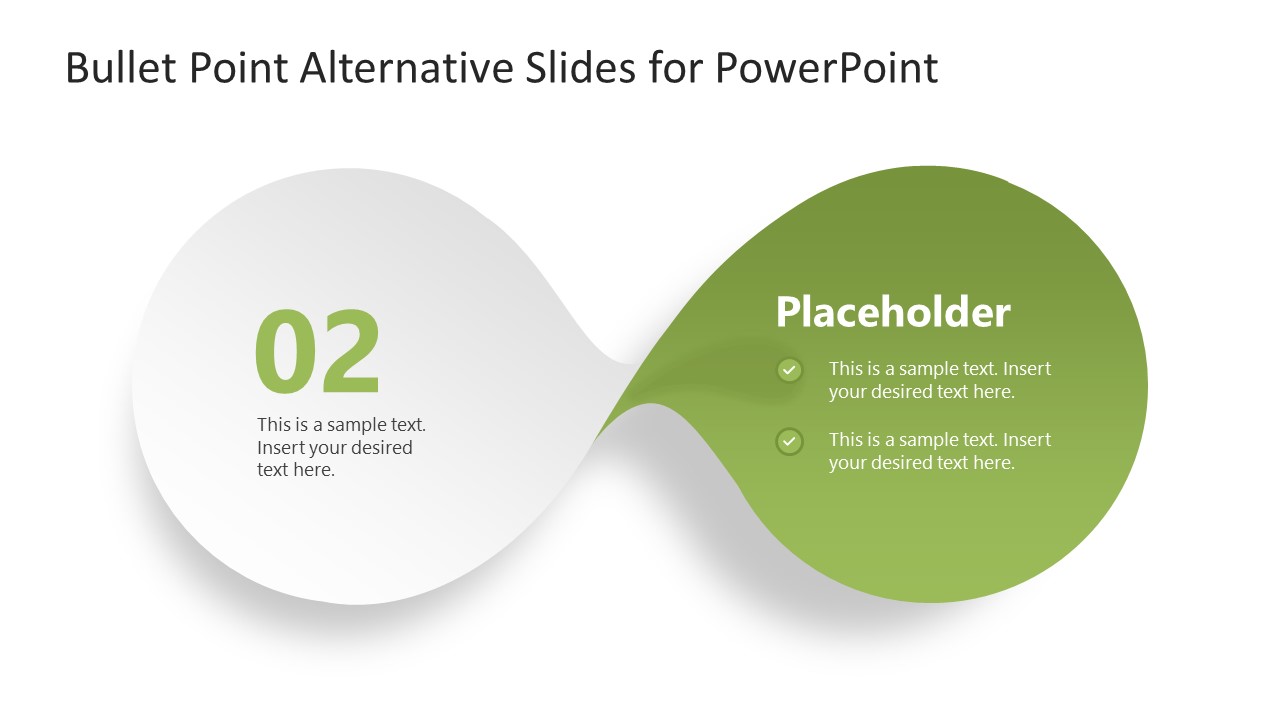 Bullet Point Alternative Slides for PowerPoint