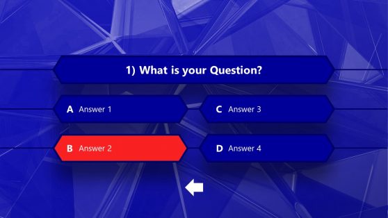 4 Options Multiple Choice PPT - SlideModel