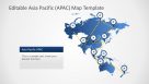 Editable APAC PowerPoint Map Templates - SlideModel