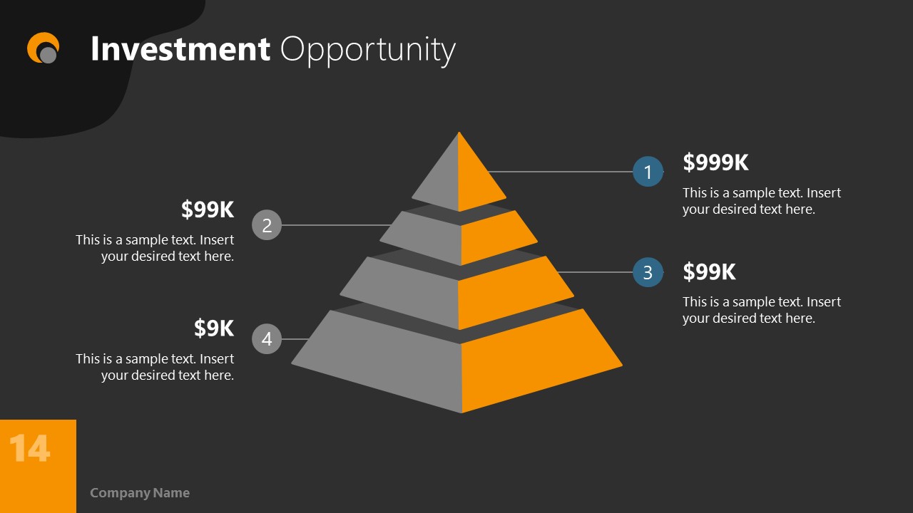 Unusual Dark PowerPoint Template - SlideModel