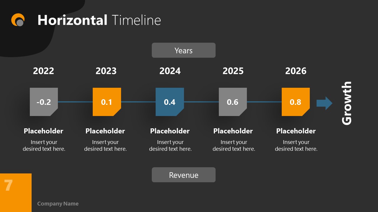 Unusual Dark PowerPoint Template - SlideModel
