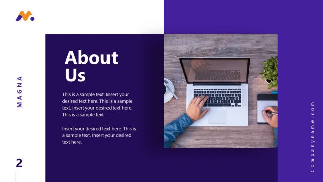 Magna Presentation About Us Template - SlideModel