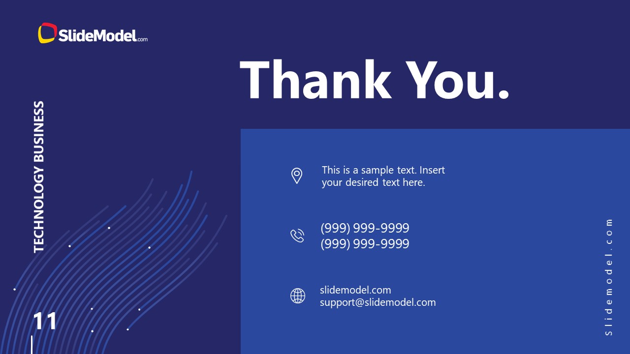 Technology Business Presentation Template - SlideModel