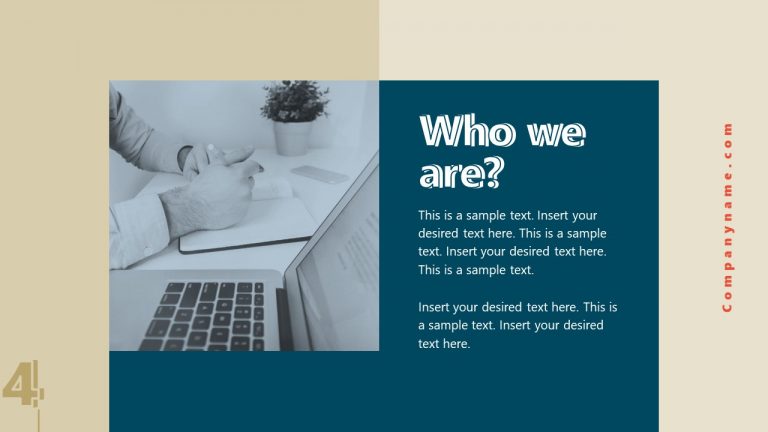 Retro PowerPoint Who We Are Template - SlideModel