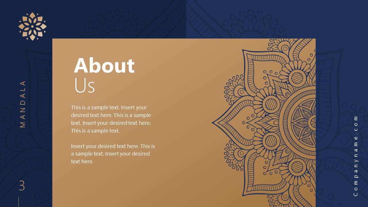 Mandala PowerPoint Template - SlideModel