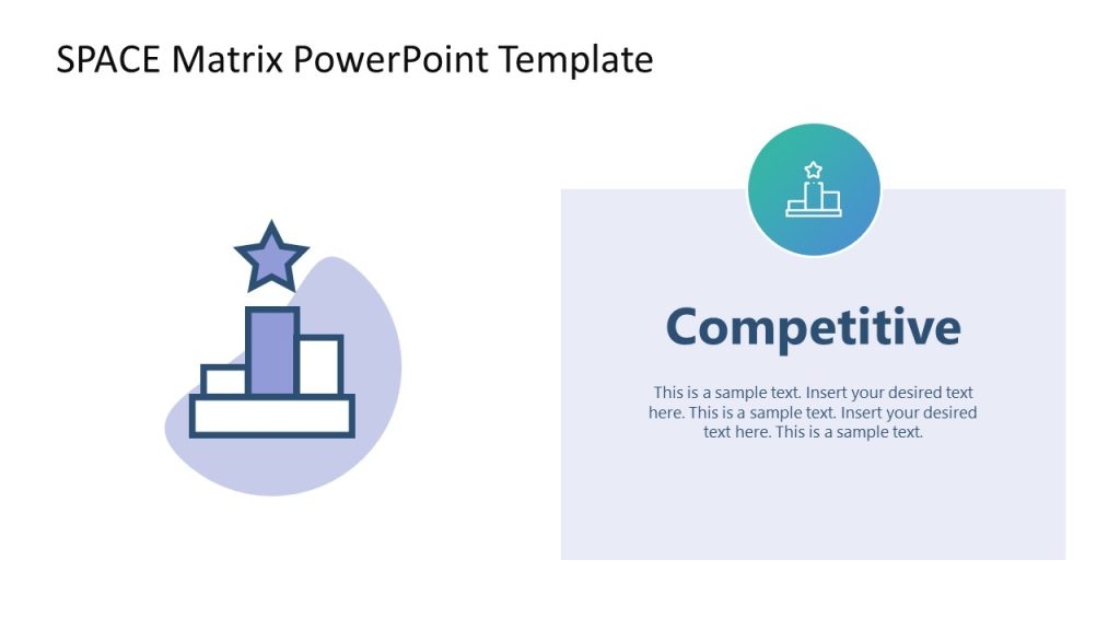 SPACE Matrix Template for Presentation - SlideModel