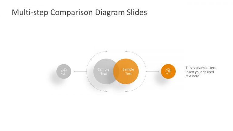 Comparison Yellow 1 Steps PowerPoint Diagram - SlideModel