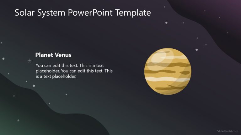 Venus Planet Slide PowerPoint Template - SlideModel