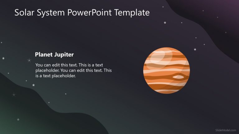 Jupiter Planet Slide PowerPoint Template - SlideModel
