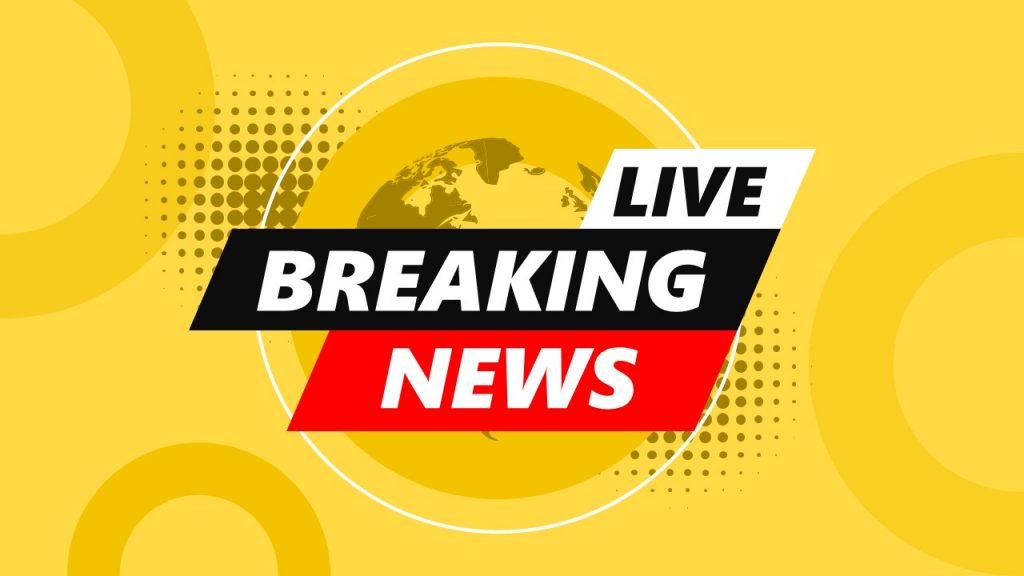 Breaking News Media Template Design - SlideModel