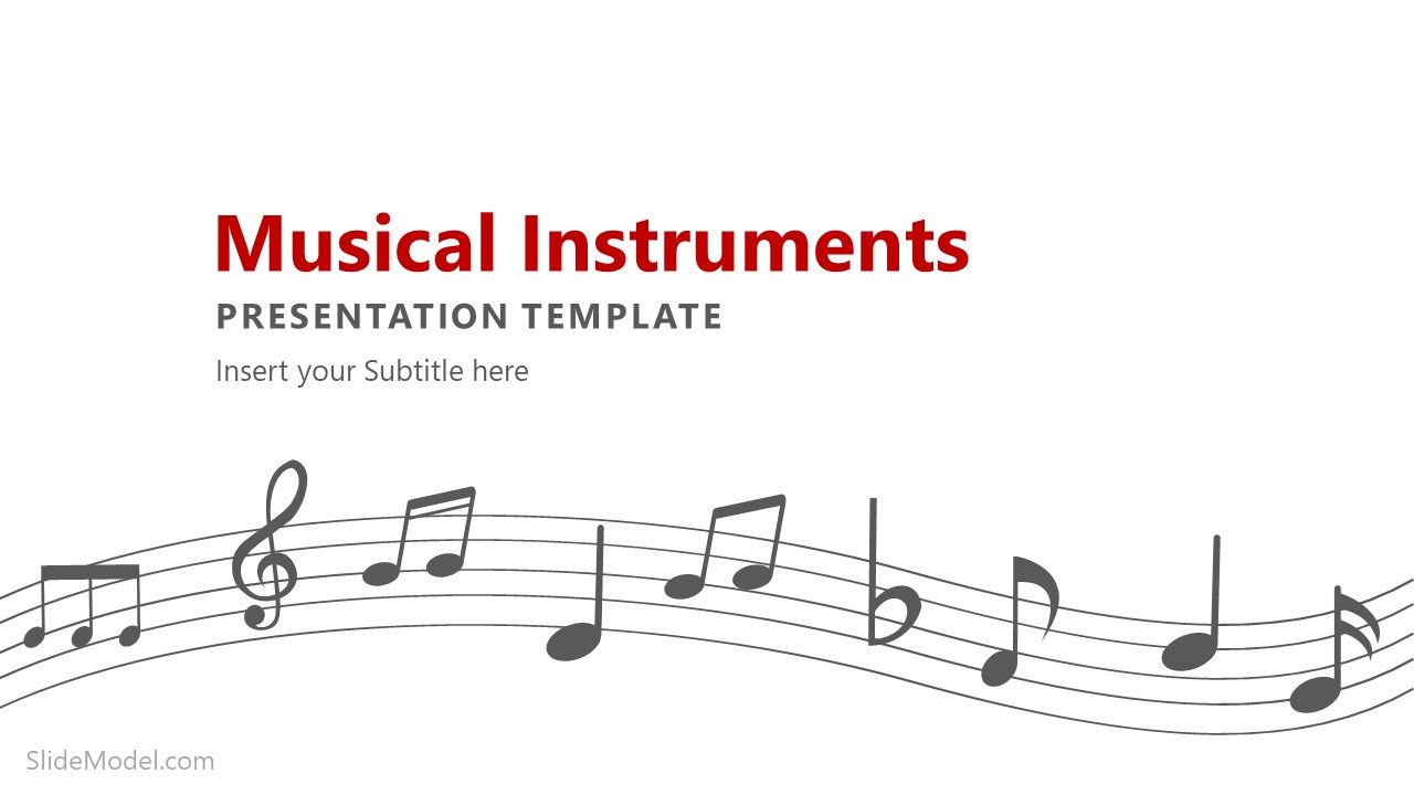 PowerPoint Shapes of Musical Composition - SlideModel