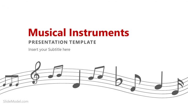 PowerPoint Shapes of Musical Composition - SlideModel