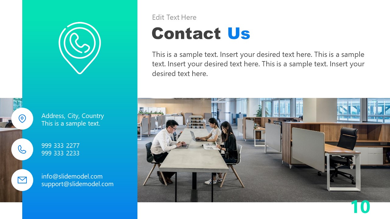 Business Executive PowerPoint Template - SlideModel