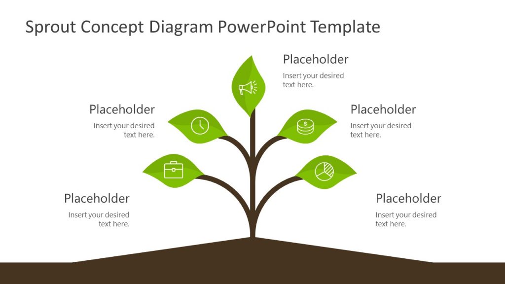 Sprout Tree Concept PowerPoint Diagram - SlideModel