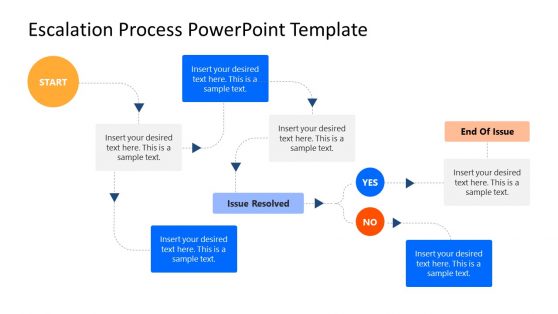 Escalation Path PowerPoint Template - SlideModel