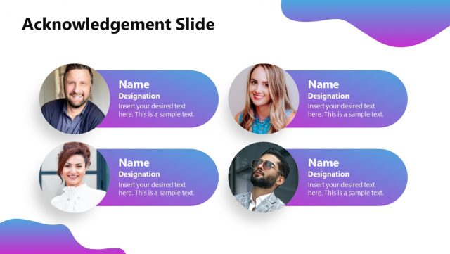 Employee Acknowledgment Slides in PowerPoint - SlideModel