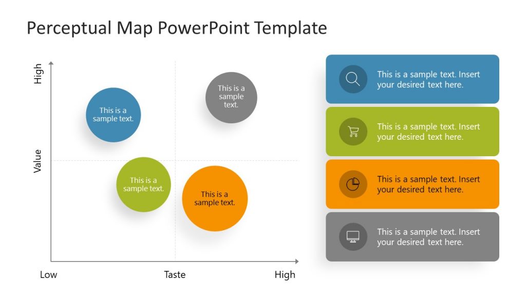 Perceived Positioning PowerPoint Mapping Template - SlideModel