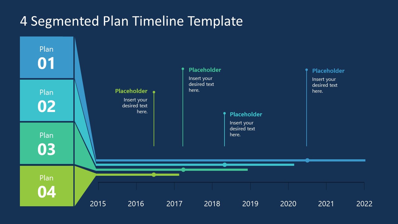 Segmented Plan Timeline Template Design for PowerPoint - SlideModel Segmented Plan Timeline Template Design for PowerPoint - SlideModel