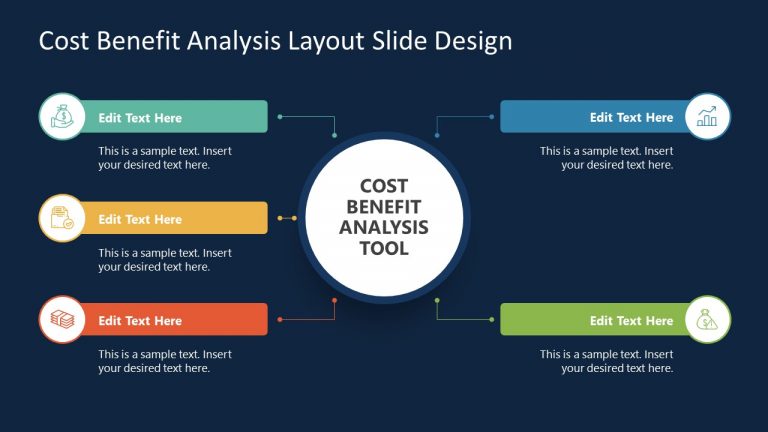 PowerPoint Template Slides for Cost-Benefit Analysis - SlideModel
