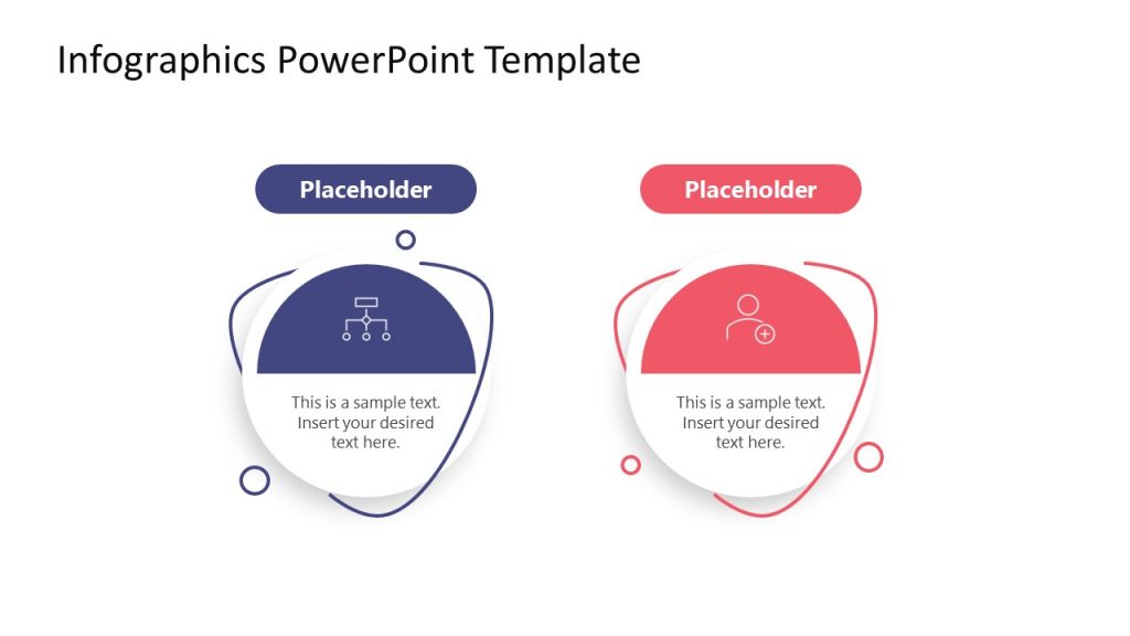 2 Points Infographics Slide PPT Template - SlideModel