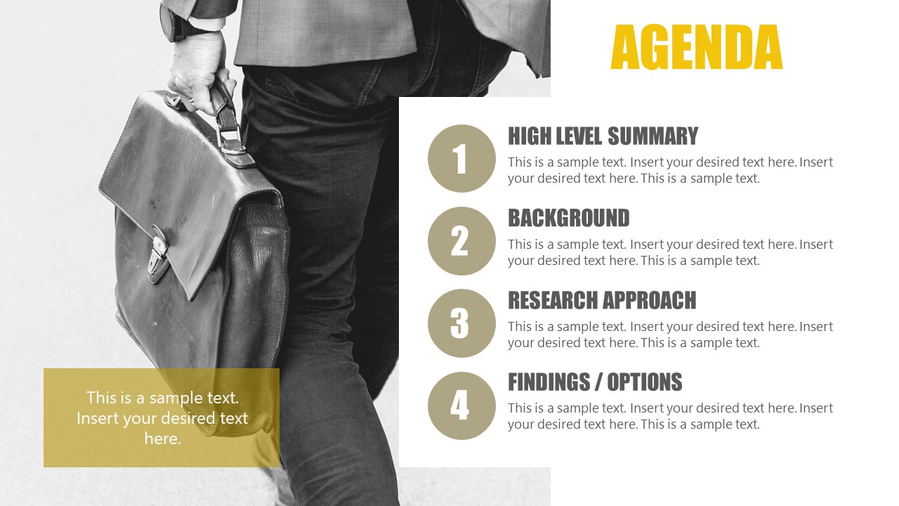 Consulting Report PowerPoint Template - SlideModel