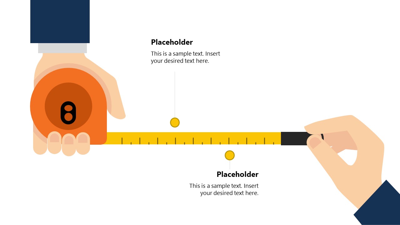 Animated Distance Meter PowerPoint Template