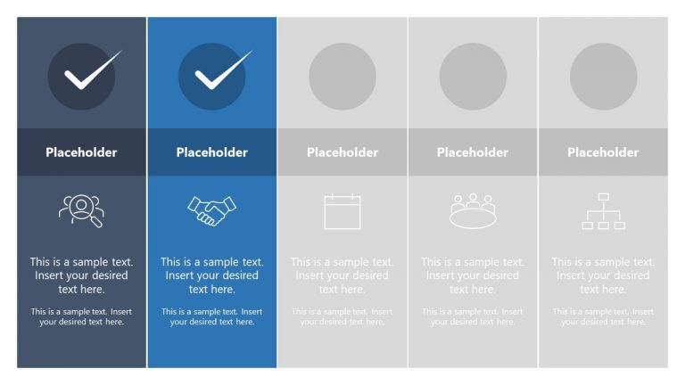 5-Step Checklist PPT Template for Presentations - SlideModel
