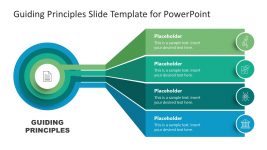 Guiding Principles Slide Template - Concentric Circles Diagram - SlideModel