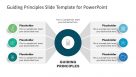 Editable Diagram for Guiding Principles with Icons - SlideModel