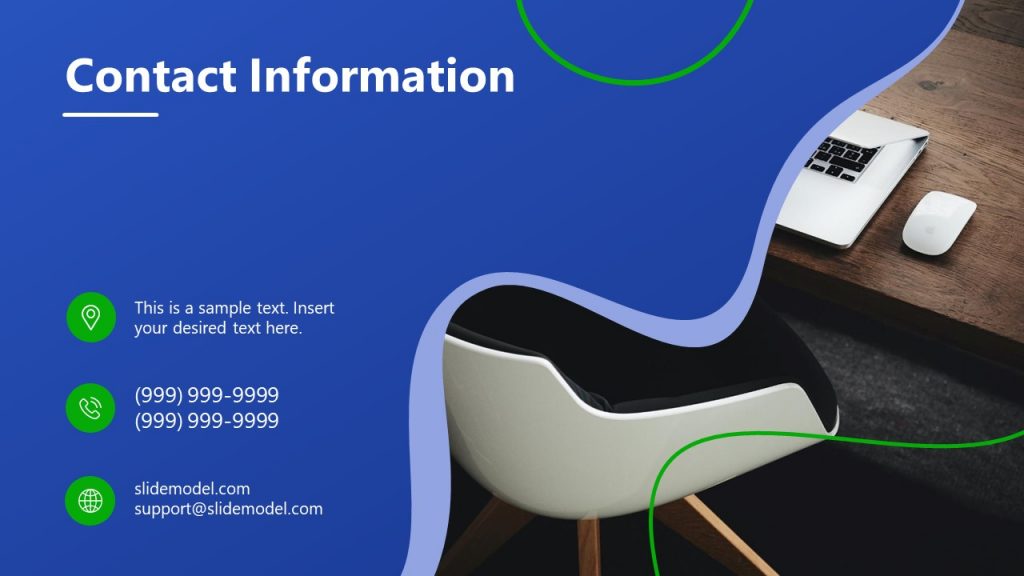 Contact Information PowerPoint Slide - SlideModel