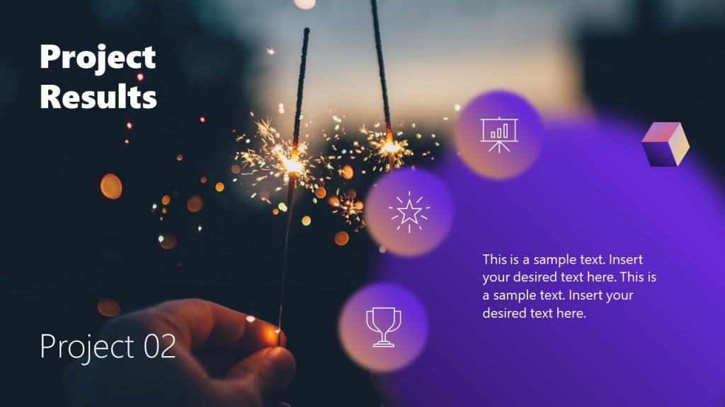 Project Two Results Representation Template Slide - SlideModel