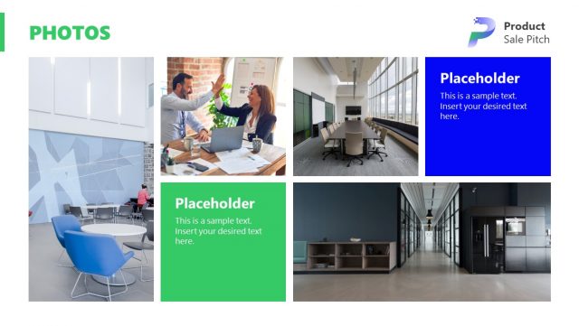 Grid Layout for Gallery Presentation - SlideModel