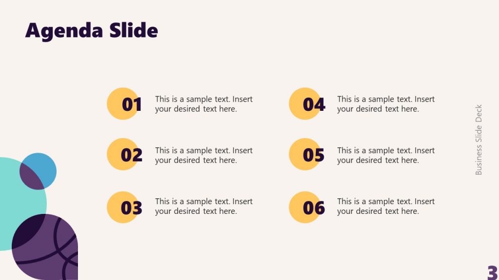 Agenda Slide Design for PowerPoint - SlideModel