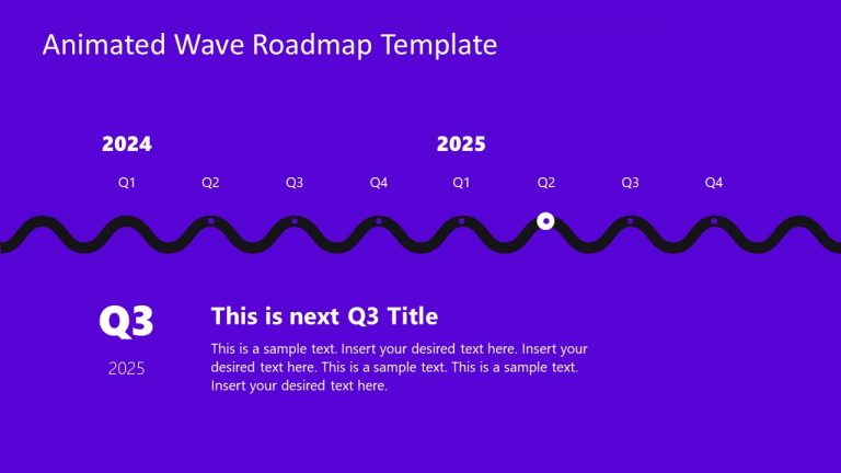 Professional Wave Diagram for PowerPoint - SlideModel