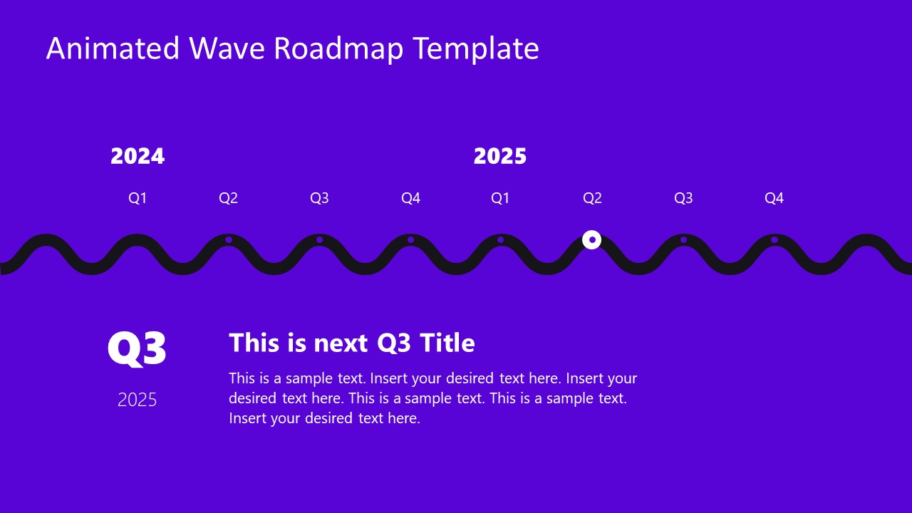 Professional Wave Diagram for PowerPoint - SlideModel