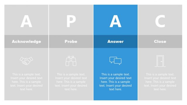 Answer Spotlight Slide - APAC Editable Template - SlideModel