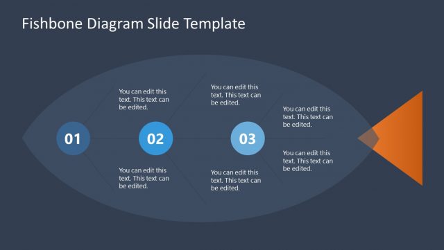 Editable Reverse Direction Fishbone Presentation Diagram - SlideModel Editable Reverse Direction Fishbone Presentation Diagram - SlideModel