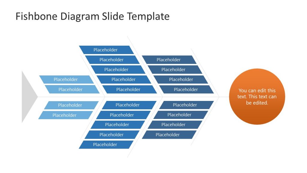 Modern Design Fishbone PPT Diagram - SlideModel