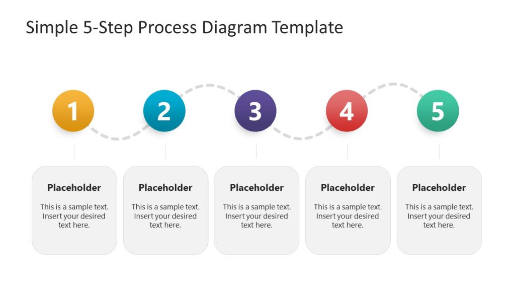 Presentation Slide Template with Process Diagram - SlideModel
