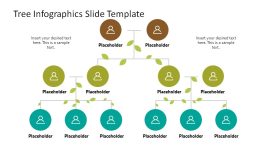 Vertical Flow Chart for Presentation with Leaf Illustrations - SlideModel